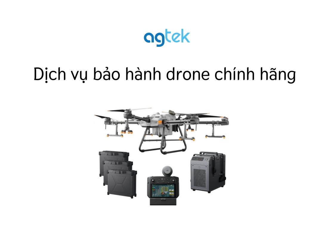Chính sách bảo hành máy bay không người lái nông nghiệp DJI tại Việt ...